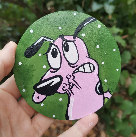 Courage the cowardly dog podmetač