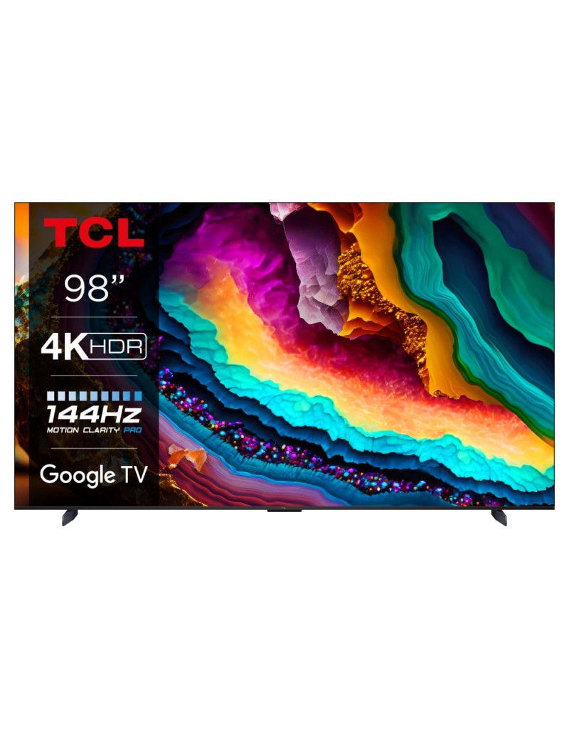 TCL 98P745 LED 98" 4K HDR 144Hz Google TV crna