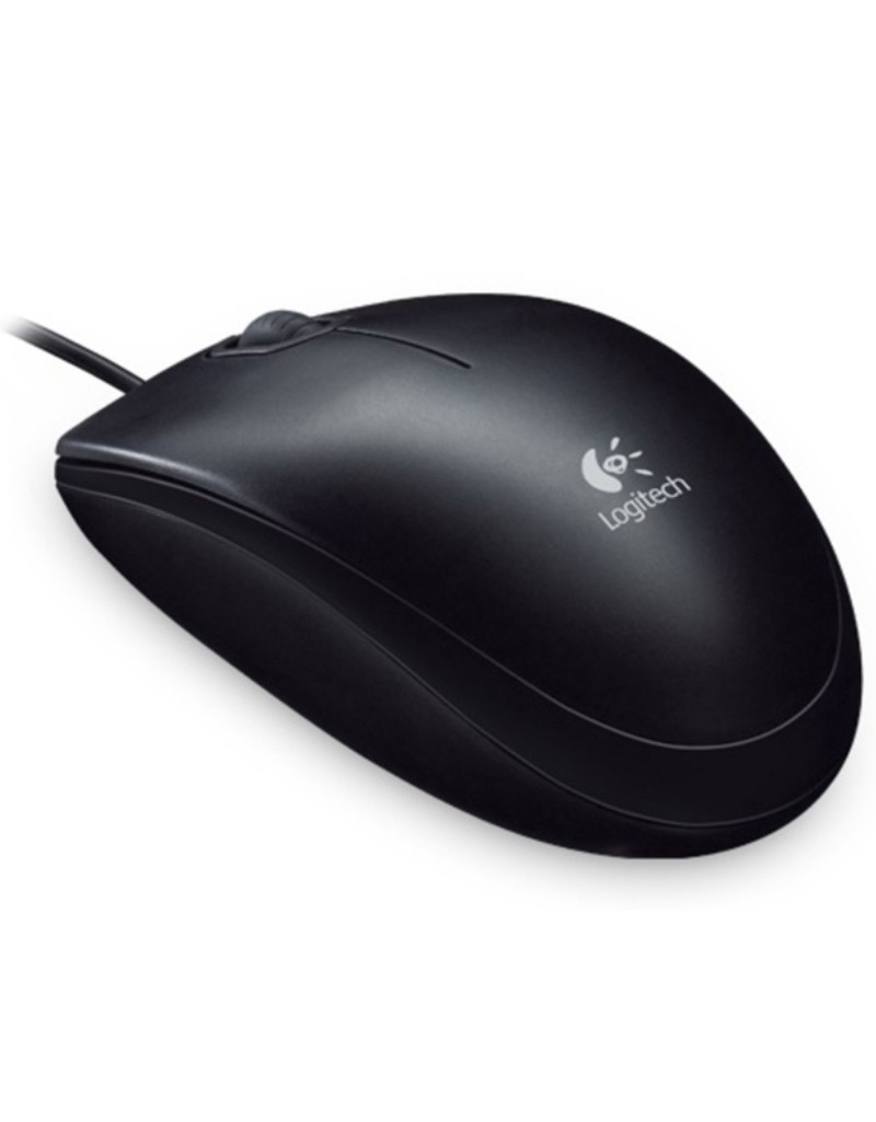 LOGITECH B100 Optical USB crni mis