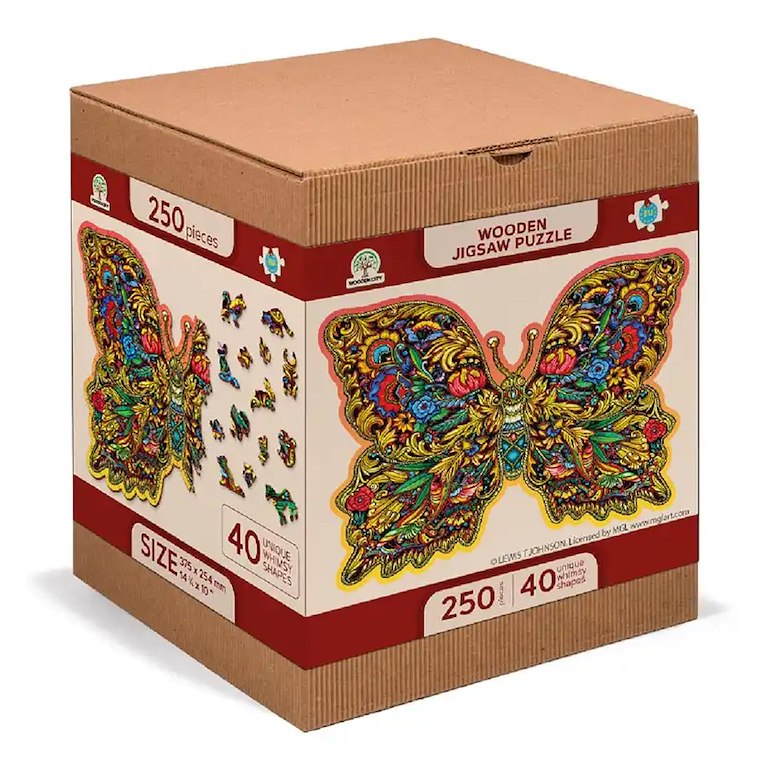 Royal Wings Wooden Puzzle L (250 Pieces)