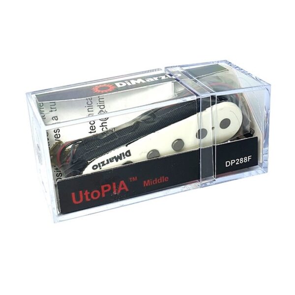 DiMarzio DP288FW UtoPIA™ Single Coil,Middle,White Magnet za gitaru