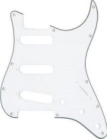 DIMARZIO FG2108W PICKGUARD BELA MASKA ZA GITARU