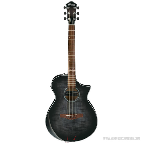 Ibanez AEWC400-TKS Ozvučena akustična gitara Transparent Black Sunburst