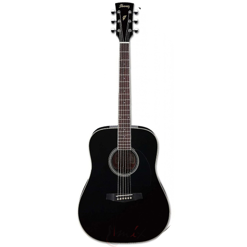 Ibanez PF15-BK Black High Gloss Akustična neozvučena gitara