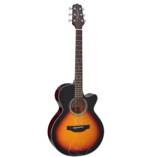 TAKAMINE GF15CE-BSB AKUSTIČNA OZVUČENA GITARA SUNBURST BOJA