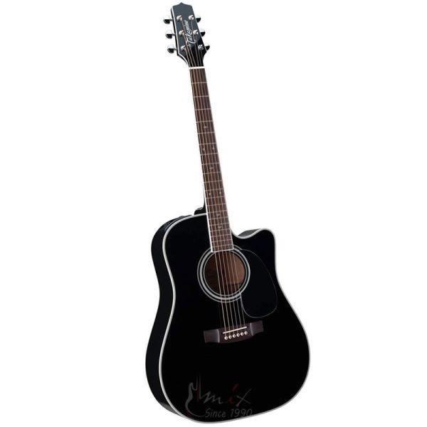 TAKAMINE EF341SC AKUSTIČNA OZVUČENA GITARA DREDNOUGHT TELO CRNA BOJA