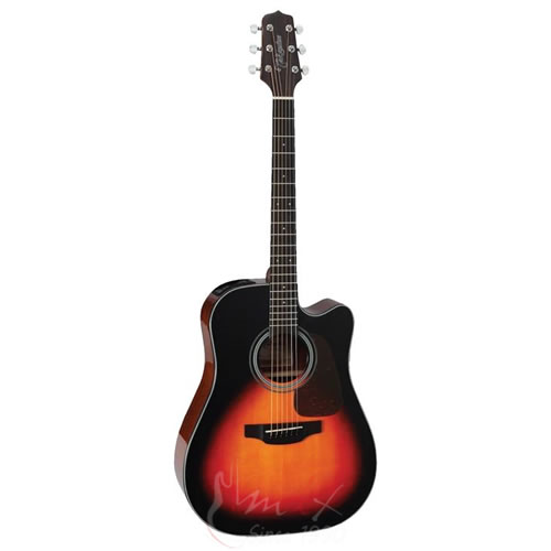 TAKAMINE GD15CE-BSB AKUSTIČNA OZVUČENA GITARA DREDNAUGHT OBLIK GLOSS BROWN SUNBURST TELO