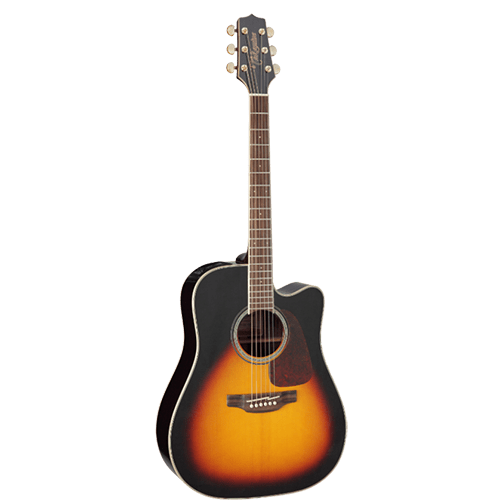 TAKAMINE GD71CE-BSB AKUSTIČNA OZVUČENA GITARA DREDNAUGHT TELO BROWN SUNBURST BOJA