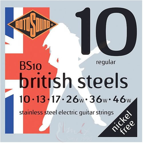 Rotosound BS10 010-046 British Steel Žice za električnu gitaru Desetke debljina