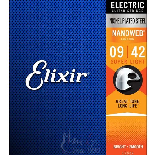 ELIXIR 12002 SUPER LIGHT 009-042 ŽICE ZA ELEKTRIČNU GITARU DEBLJINA DEVETKE