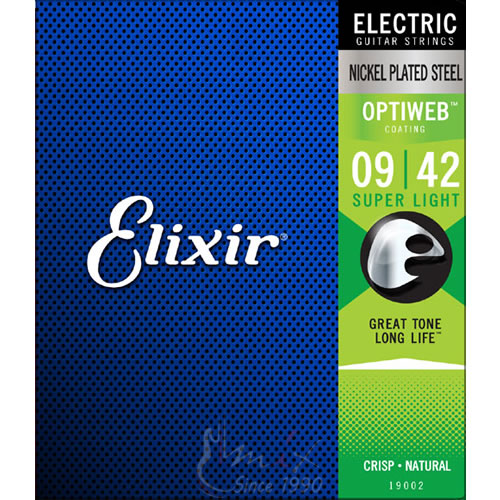 Elixir 19002 Super Light 009-042 Žice za električnu gitaru Debljina devetke