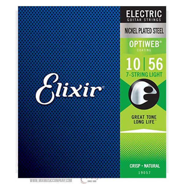 Elixir 19057 7-string Light 010-056 Žice za sedmo