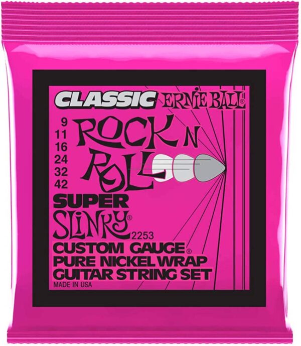 Ernie Ball 2253 Super Slinky Classic R&R serija .009-042 debljina