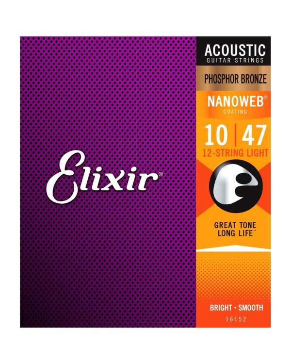 Elixir 16152 010-047 Acoustic Phosphor Bronze