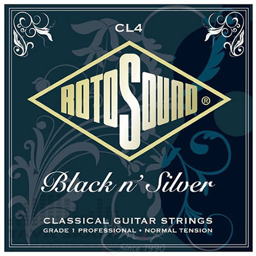 Rotosound CL4 Black N’ Silver Normal tension Žice za klasičnu gitaru