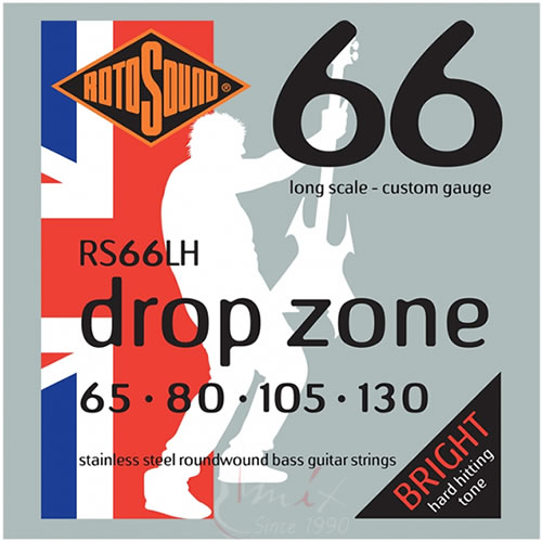 Rotosound RS66LH 065-130 Drop Zone Žice za bas gitaru