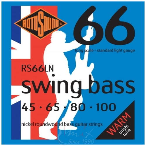 Rotosound RS66LN 045-100 Swing Bass 66 Žice za bas gitaru