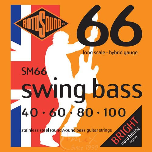 Rotosound SM66 040-100 Swing Bass 66 Žice za bas gitaru