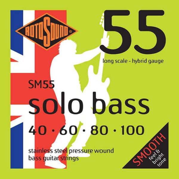 Rotosound SM55 040-100 Solo Bass 55 Žice za bas gitaru