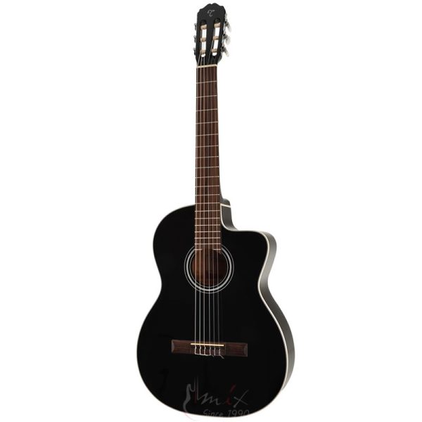 TAKAMINE GC1CE-BLK KLASIČNA OZVUČENA GITARA CRNA BOJA 4/4 VELIČINA