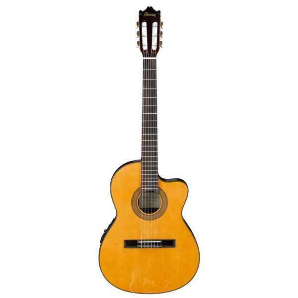 Ibanez GA5TCE-AM Klasična tanka ozvučena gitara Amber Finiš