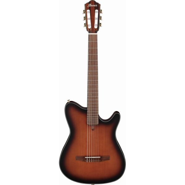 IBANEZ FRH10N-BSF SA OZVUKOM KLASIČNA GITARA BSF : BROWN SUNBURST FLAT BOJA