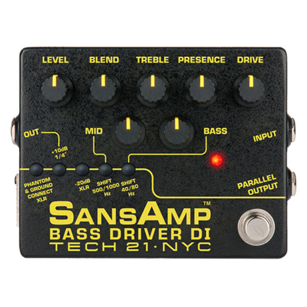 Tech21 BSDR-V2 Sansamp Bass Driver Di Pedala za bas