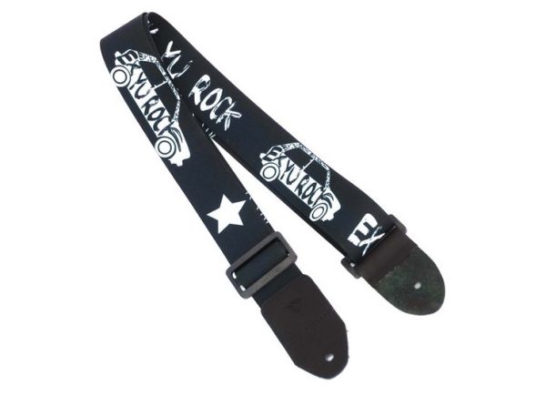 WAKERTONE GS2 GUITAR STRAP – EX YU ROCK KAIŠ ZA GITARU SA KOŽNIM KRAJEVIMA