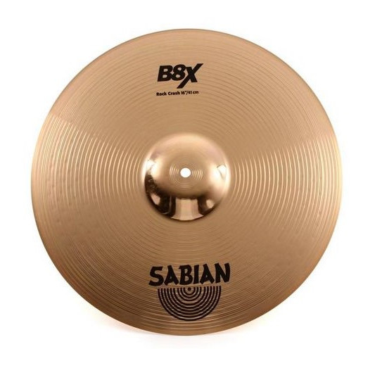 Sabian 41609X B8X Rock Crash Činela Veličina 16“ inča