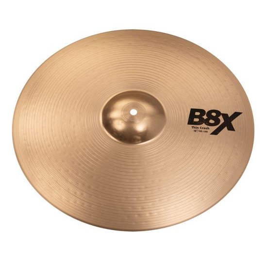 Sabian 41806X B8X Thin Crash činela Veličina 18“