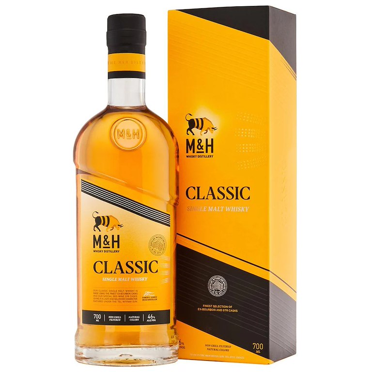 M&H Classic - Israel First Single Malt Whisky
M&H Classic - Israel First Single Malt Whisky