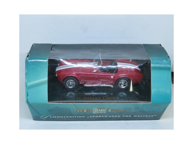 1:43 high speed shelby cobra