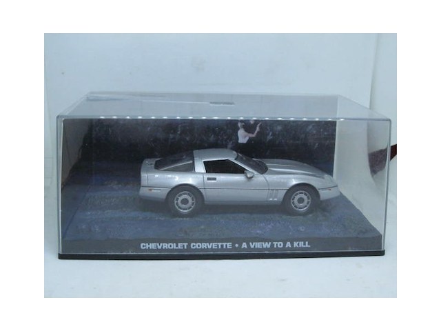 1:43 altaya 007 chevrolet corvette