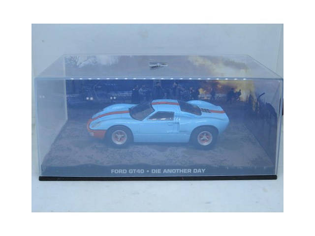 1:43 altaya 007 ford GT40