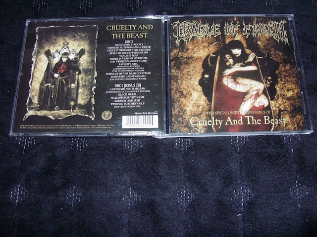 Cradle Of Filth ‎– Cruelty And The Beast 2CD Koch USA