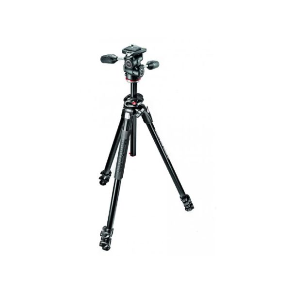 MANFROTTO Tripod MK290DUA3-3W Dual set 3WAY head, crna