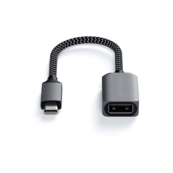 SATECHI Adapter USB-C na USB 3.0 (ST-UCATCM), siva