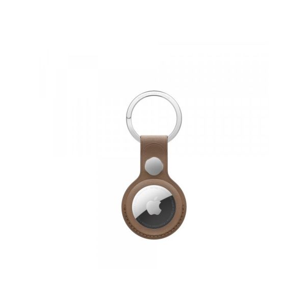 APPLE AirTag FineWoven Key Ring (mt2l3zm/a), Taupe