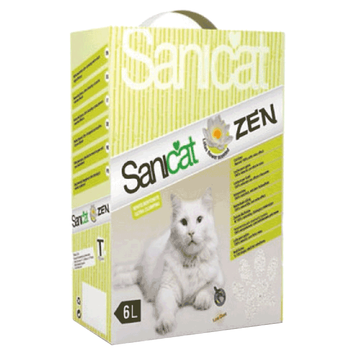 Sanicat Posip za mačke Zen, 6l