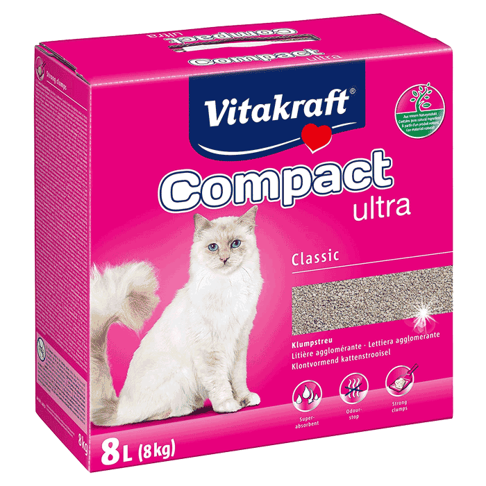 Vitakraft Posip za mačke, Compact ultra, 4 kg