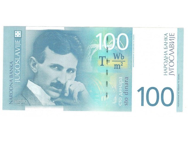 100 dinara 2000 - UNC