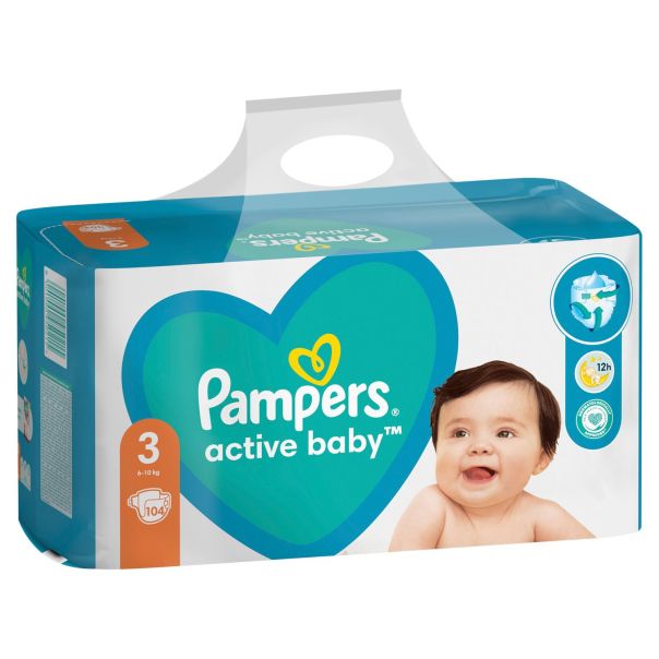 PAMPERS Pelene GPP 3 6-10 kg 104 kom.