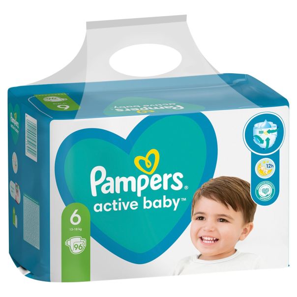 PAMPERS Pelene AB MB 6 Large 13-18 kg 96 kom.