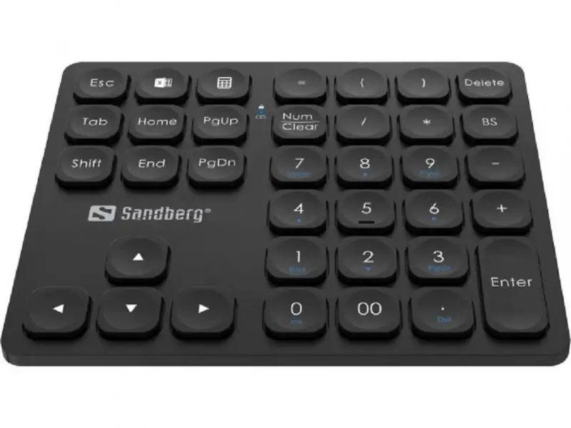 BEŽIČNA NUMERIČKA TASTATURA SANDBERG USB PRO 630-09