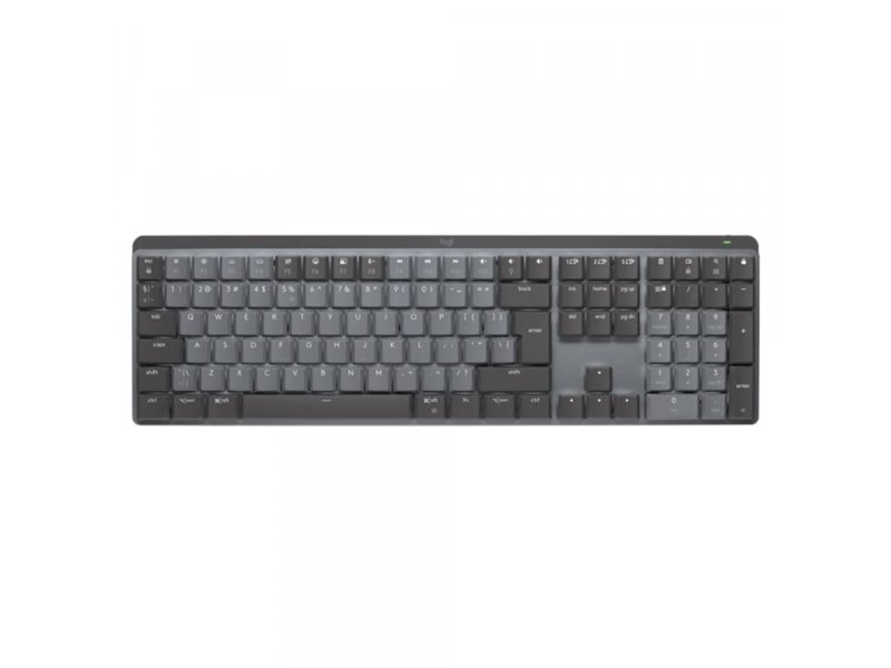 LOGITECH MX MECHANICAL BLUETOOTH ILLUMINATED KEYBOARD – GRAPHITE – US INT’L – CLICKY