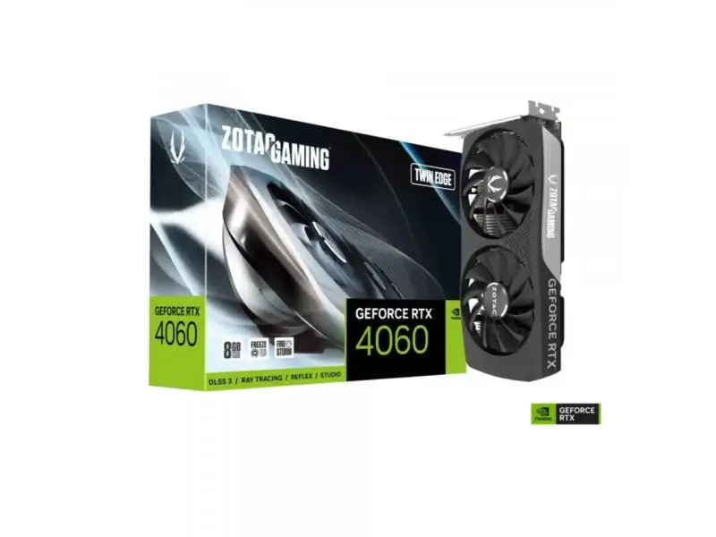 GRAFIČKA KARTA ZOTAC GAMING GEFORCE RTX 4060 TWIN EDGE 8GB DDR6 128 BIT 3XDP/HDMI