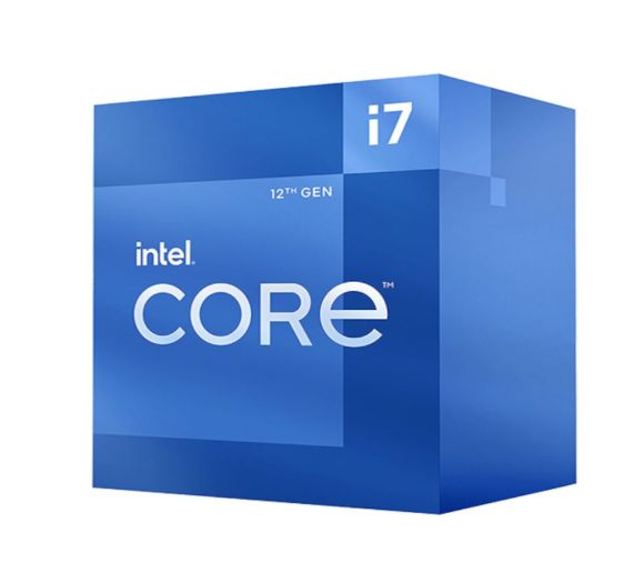 Intel - Procesor INTEL Core i7 i7-12700F 12C/20T/2.1GHz/25MB/65W/14nm/Alder Lake/LGA1700/BOX