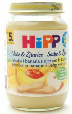 KAŠICA JABUKA+BANANA+KEKS HIPP 190G
KAŠICA JABUKA+BANANA+KEKS HIPP 190G