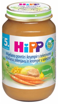 KASICA MESANO POVRCE SA TELETINOM HIPP 190G
KASICA MESANO POVRCE SA TELETINOM HIPP 190G