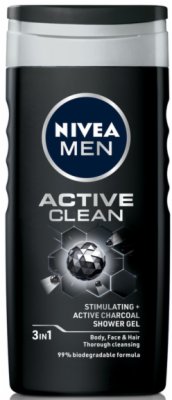 GEL ZA TUSIRANJE MEN ACTIVE CLEAN NIVEA 250ML
GEL ZA TUSIRANJE MEN ACTIVE CLEAN NIVEA 250ML